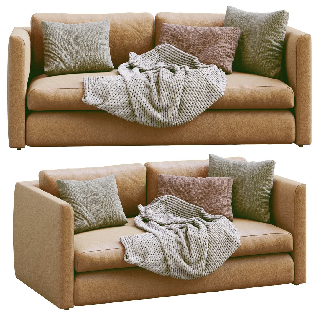 3D HACKNEY Leather Sofa By HAY - TurboSquid 1906139