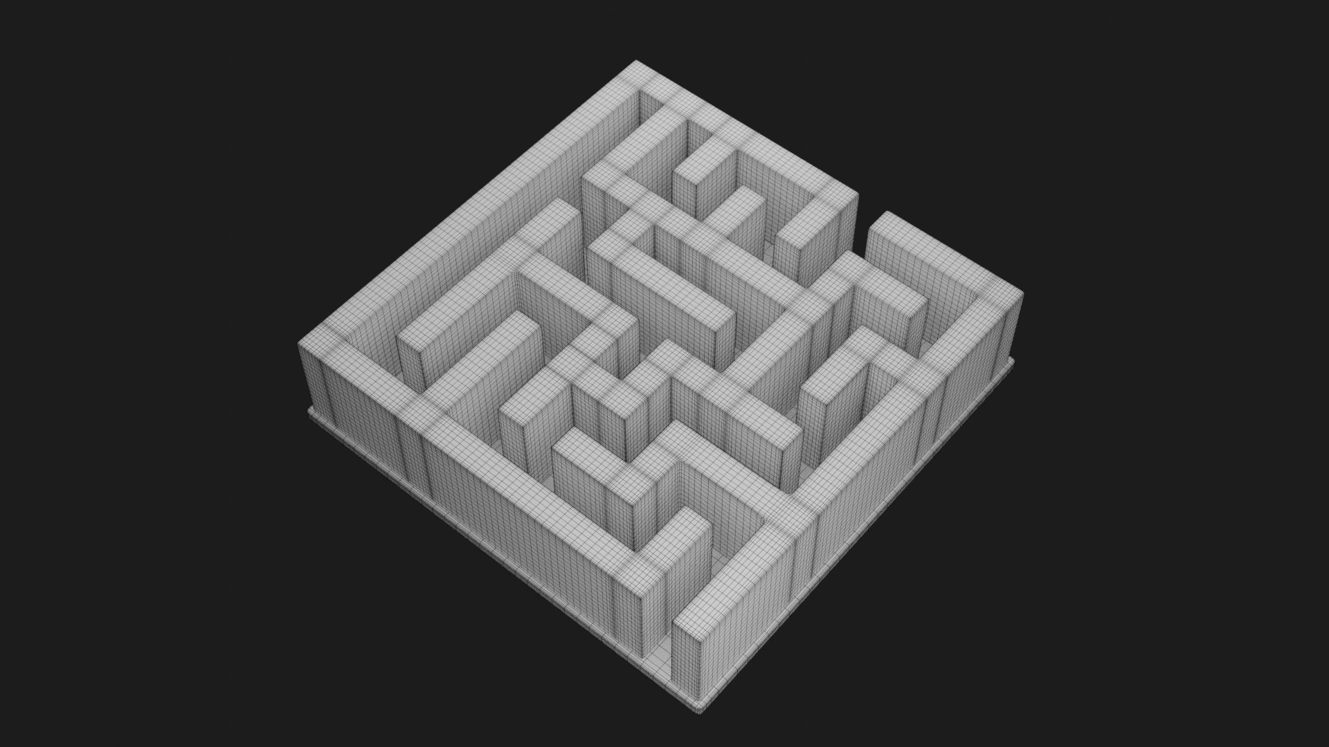 3D MAZE M3 3D Model - TurboSquid 2173750