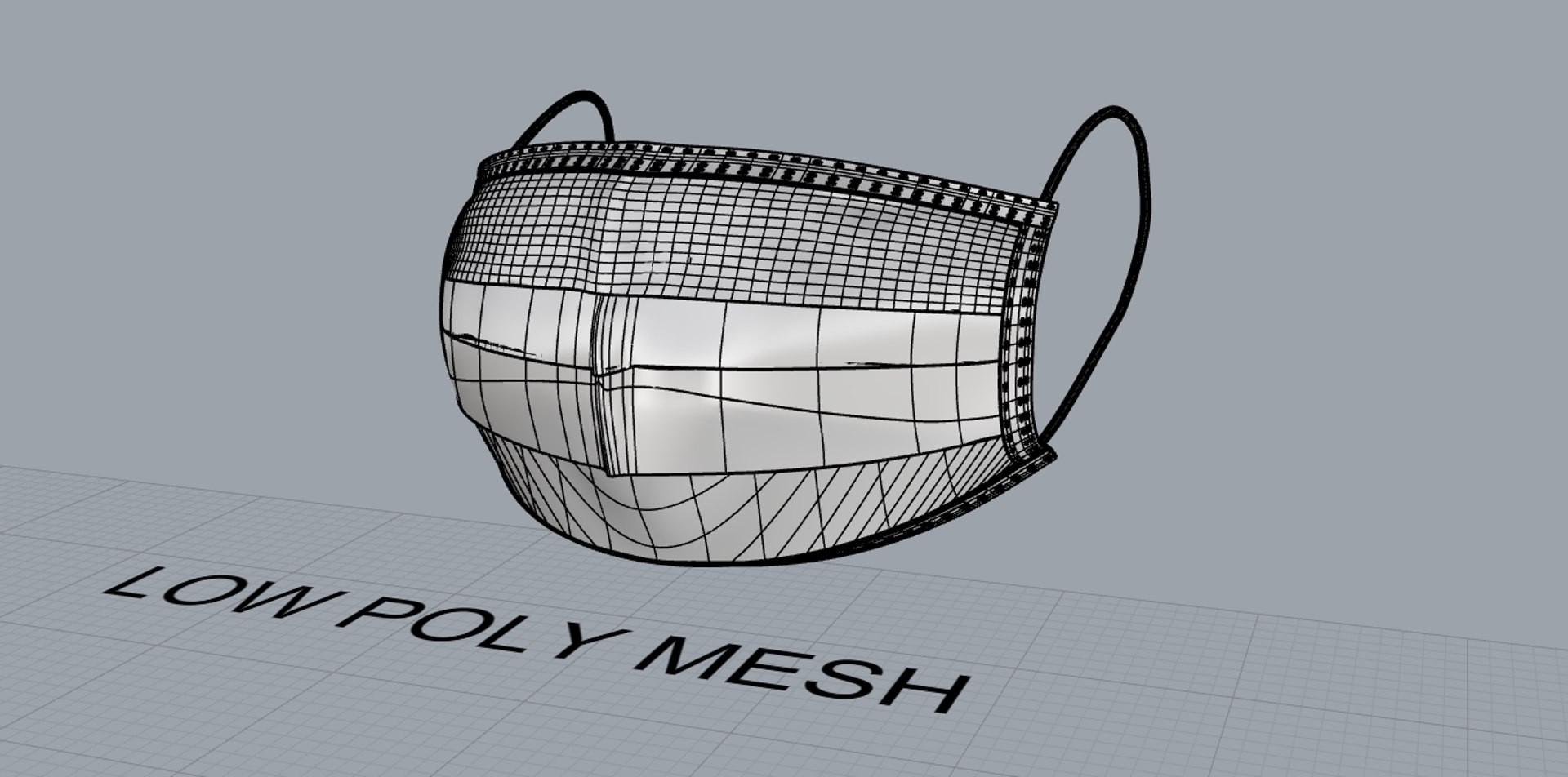 Surgical Mask Model - TurboSquid 1559481