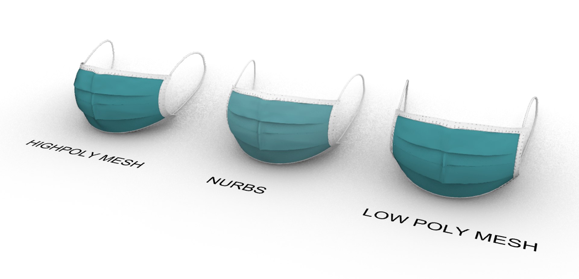 Surgical Mask Model - TurboSquid 1559481