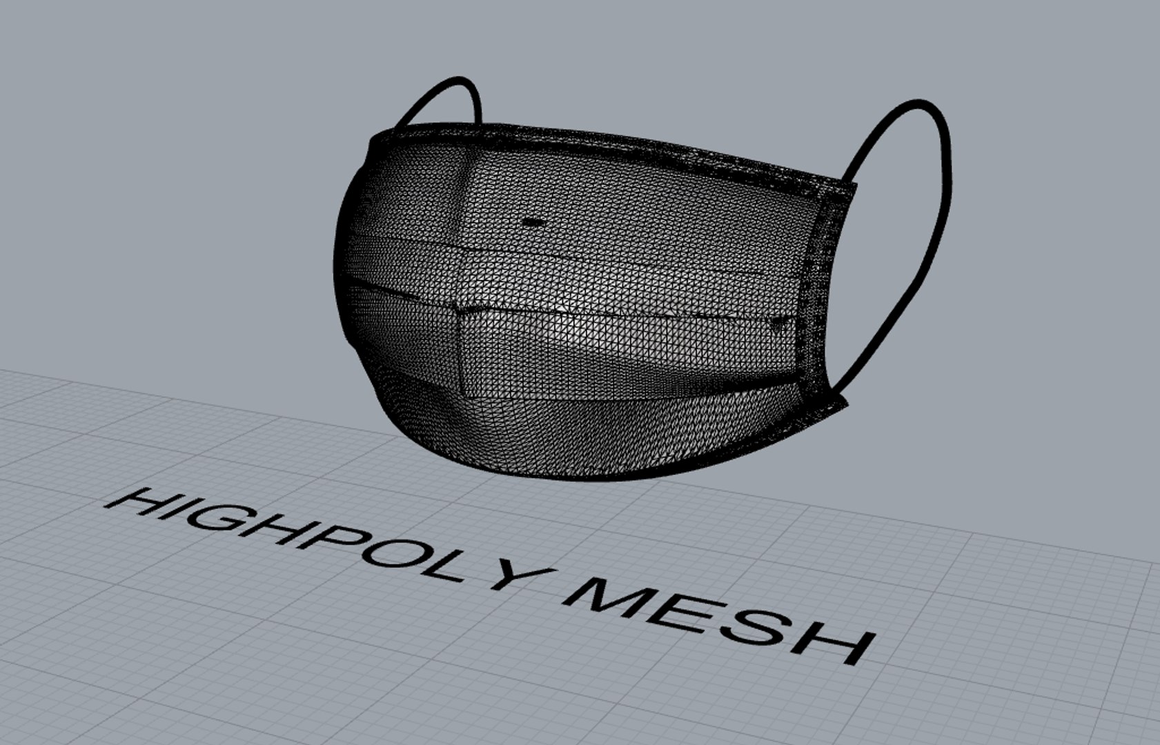 Surgical Mask Model - TurboSquid 1559481