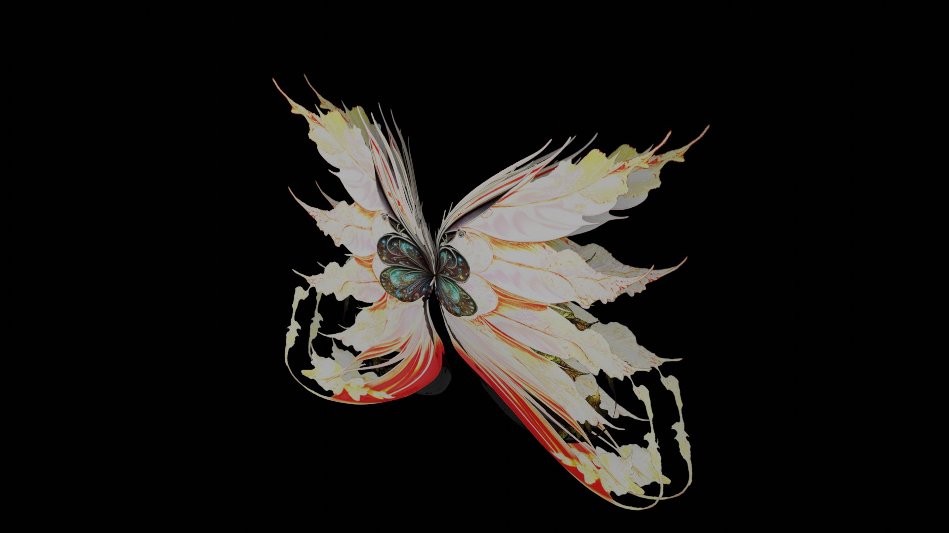 Fantasy wings in 15 versions rigged and animated model - TurboSquid 2019451