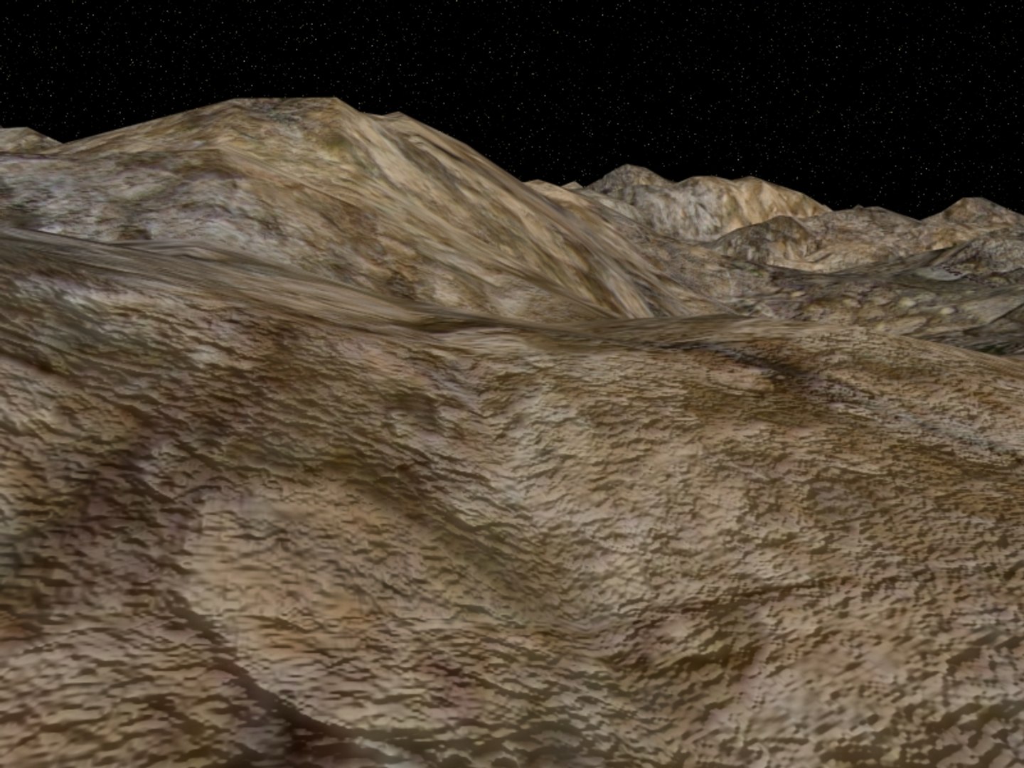 Free Terrain Landscape 3d Model