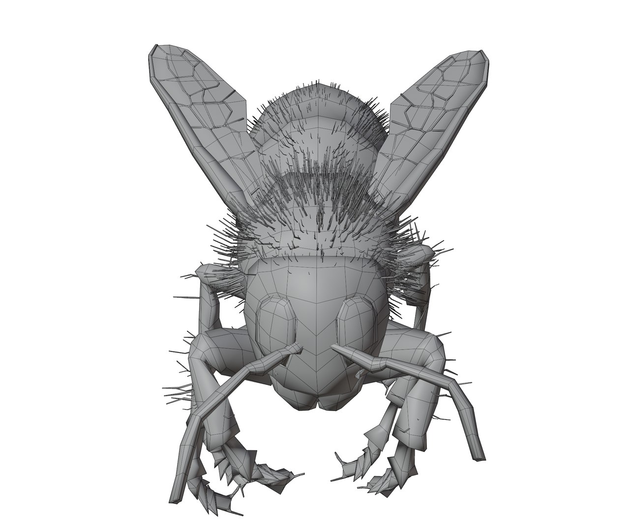 3D Model Realistic Animated Bee - TurboSquid 2082831
