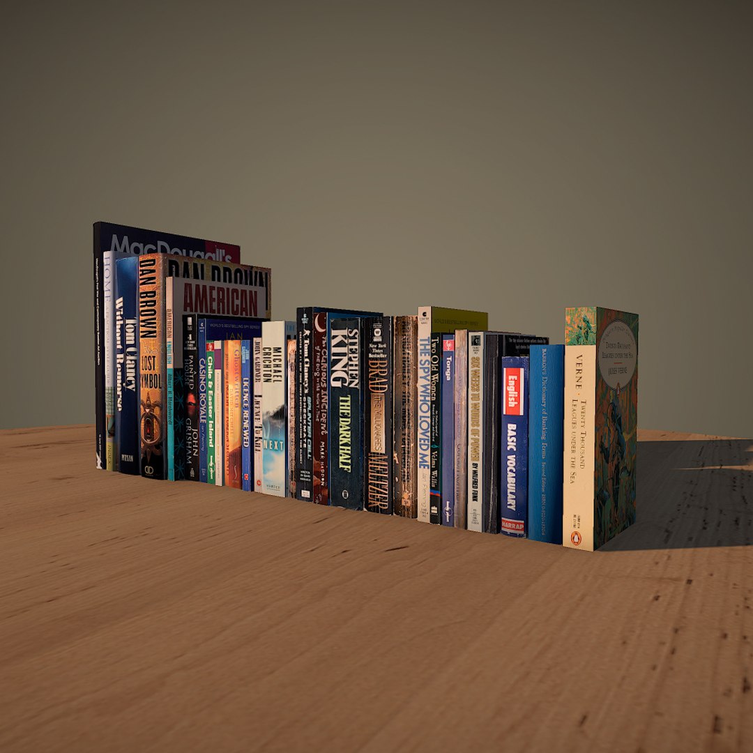 3d Books English