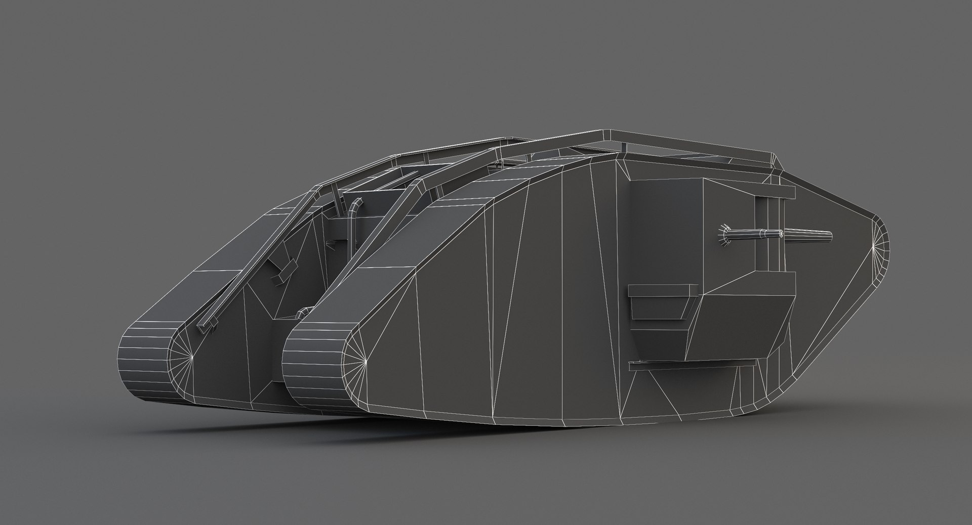 Mark Iv 3D Model - TurboSquid 1377215