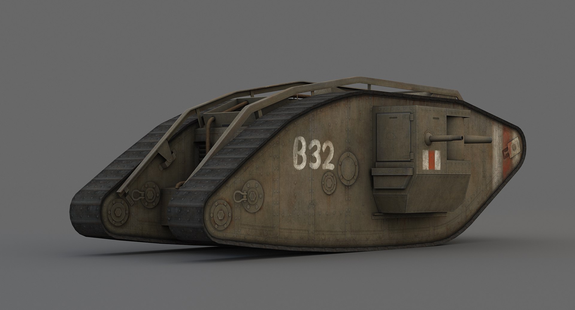 Mark Iv 3D Model - TurboSquid 1377215