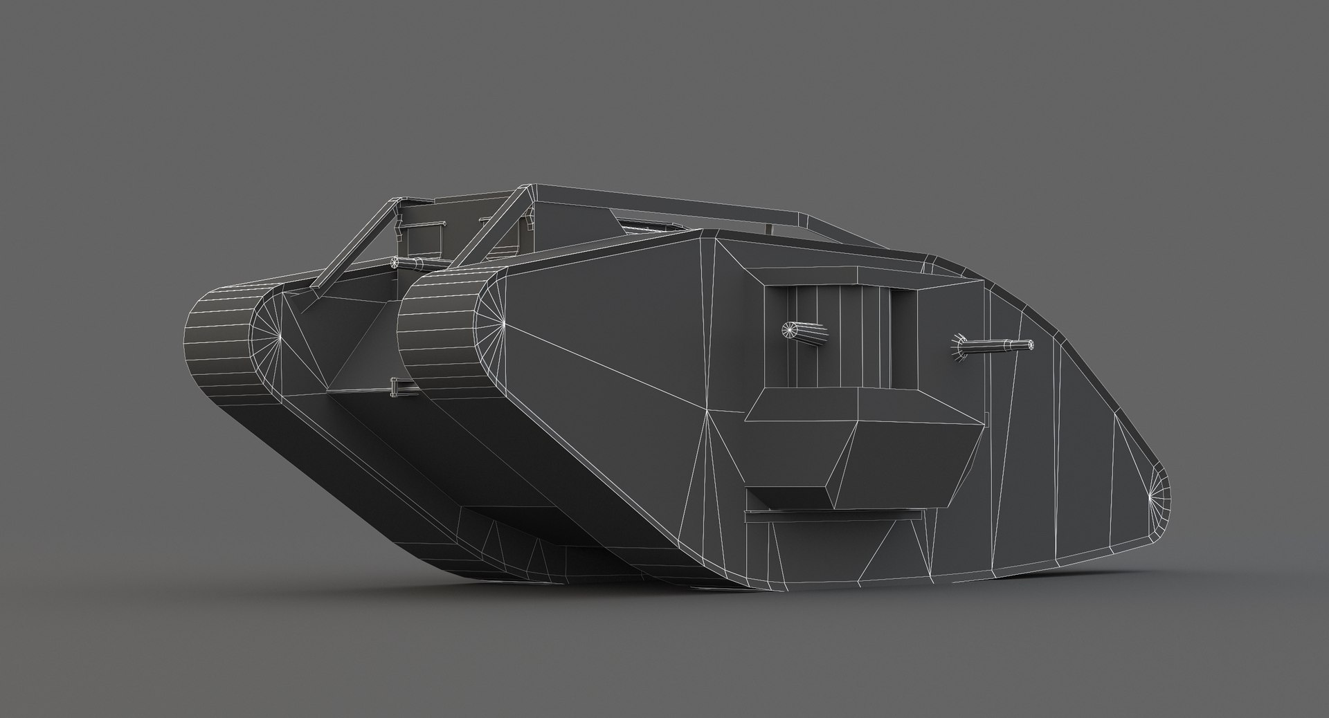 Mark Iv 3D Model - TurboSquid 1377215