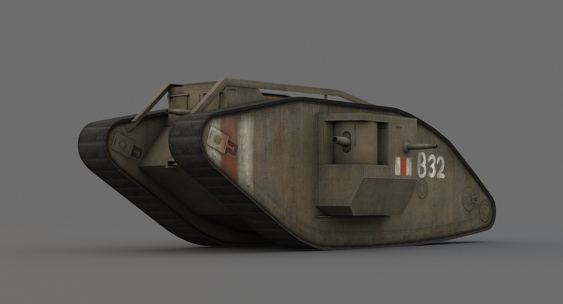 Mark Iv 3D Model - TurboSquid 1377215