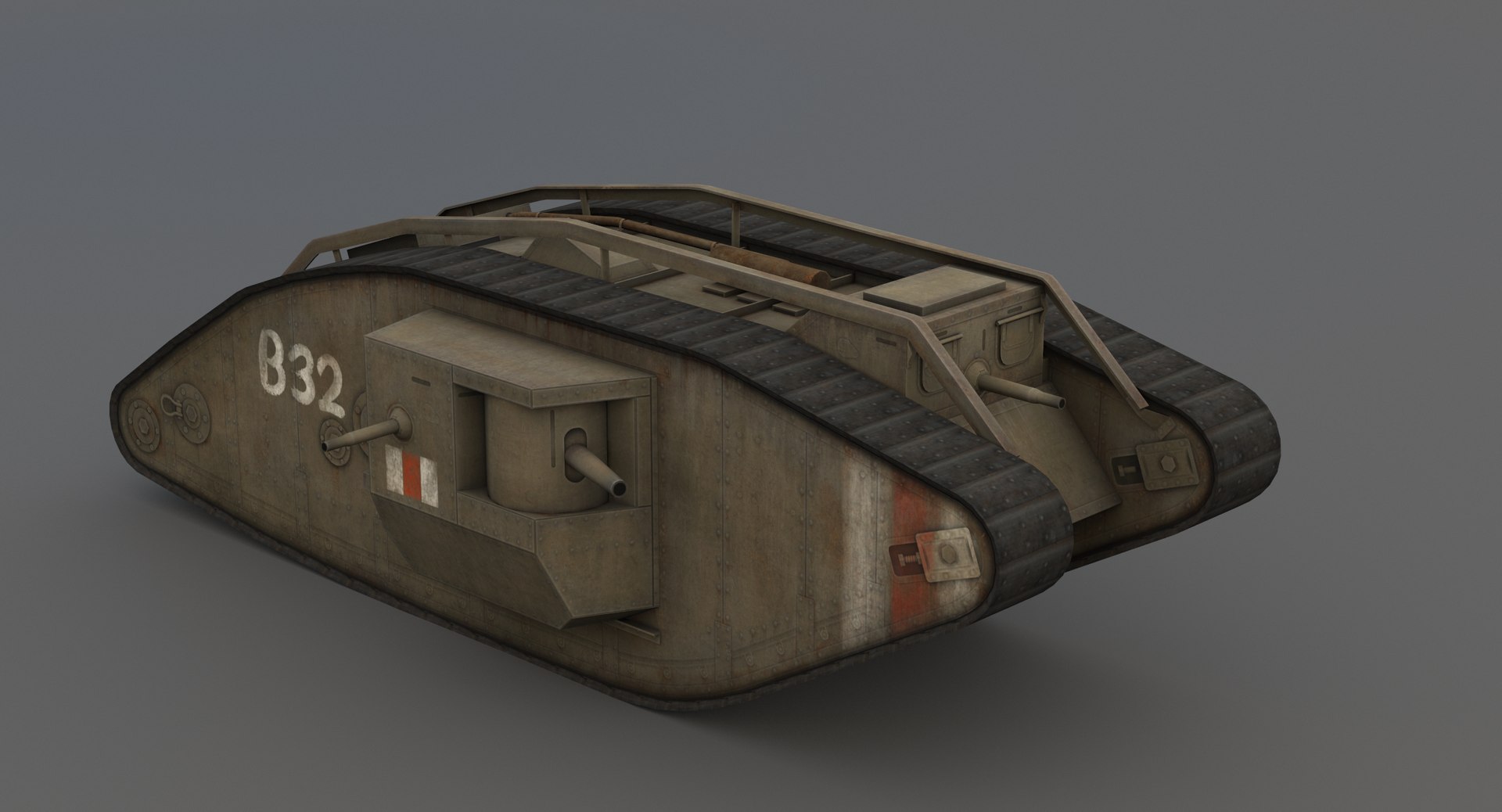 Mark Iv 3D Model - TurboSquid 1377215