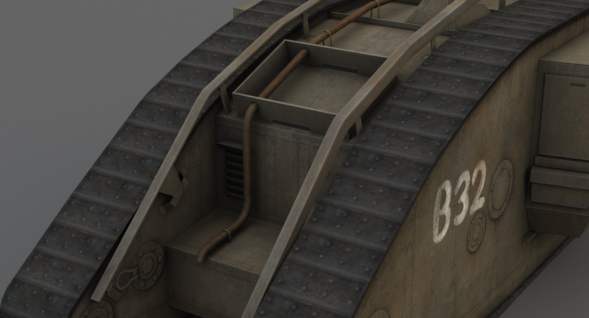 Mark Iv 3D Model - TurboSquid 1377215