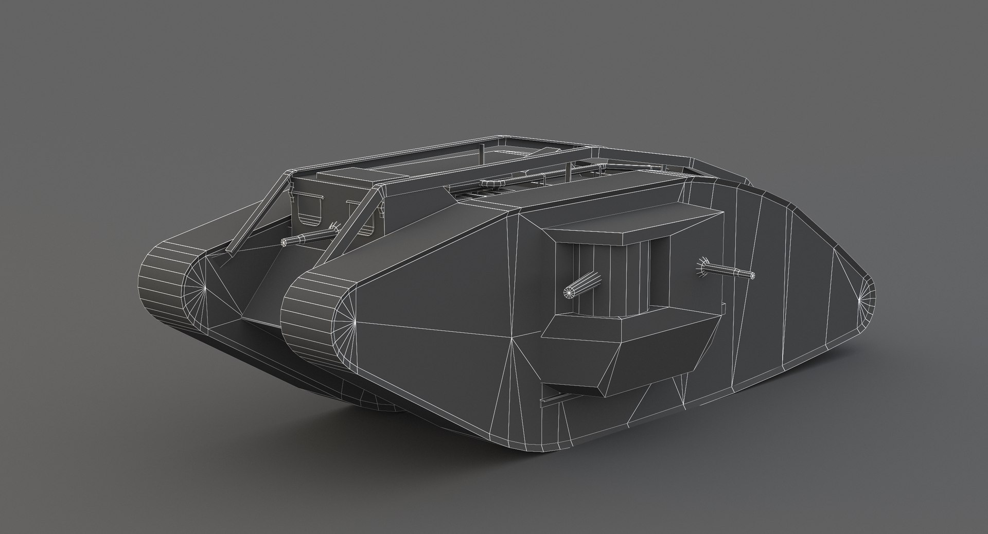 Mark Iv 3D Model - TurboSquid 1377215