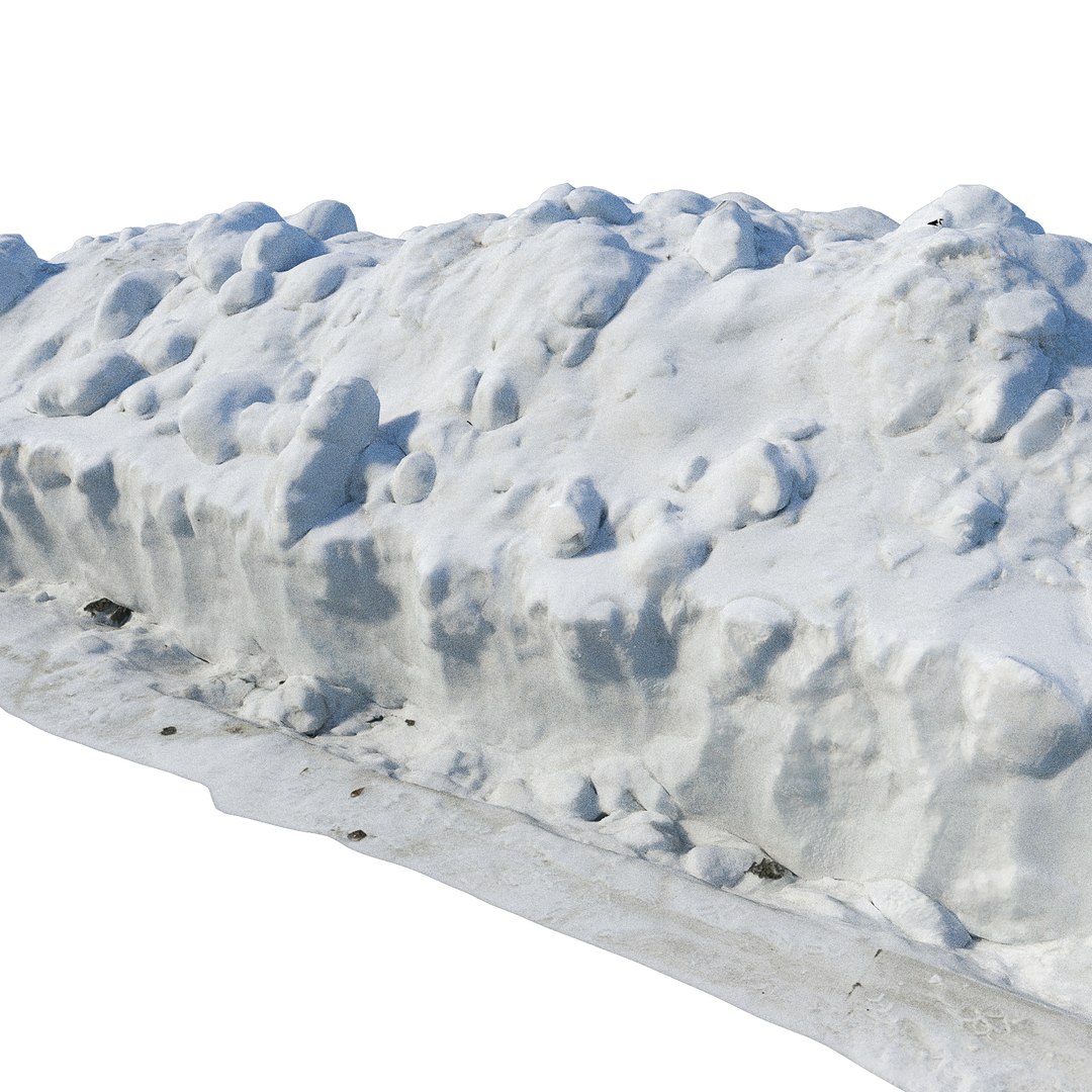 Ultra Realistic A Pile V2 Of Snow 3D - TurboSquid 1730917