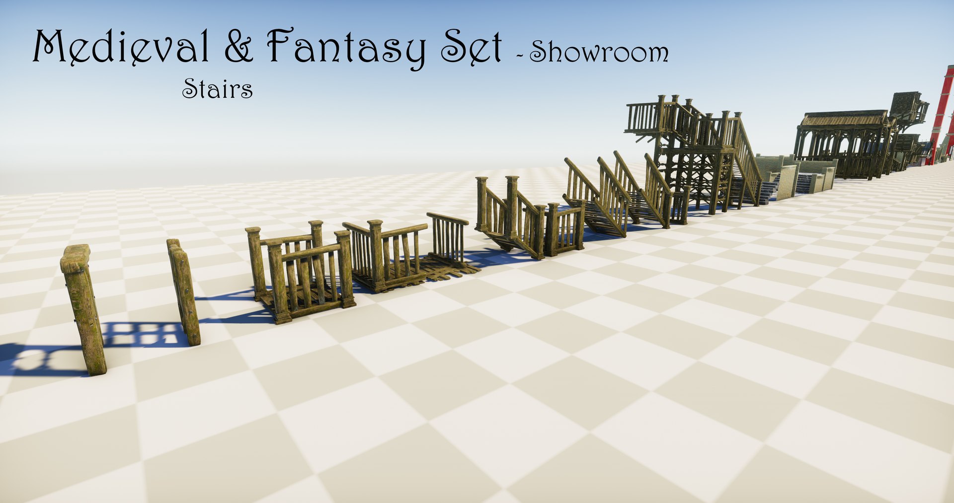 3D Medieval Fantasy Set Model - TurboSquid 1405109