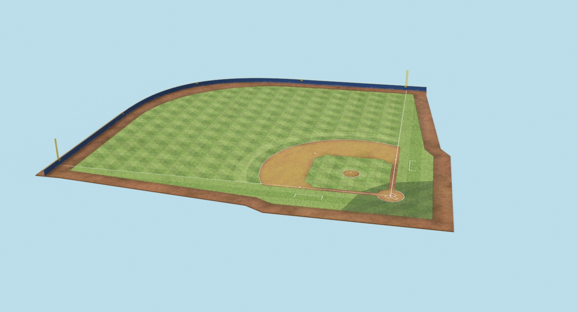 3D Baseball-field - TurboSquid 1317177