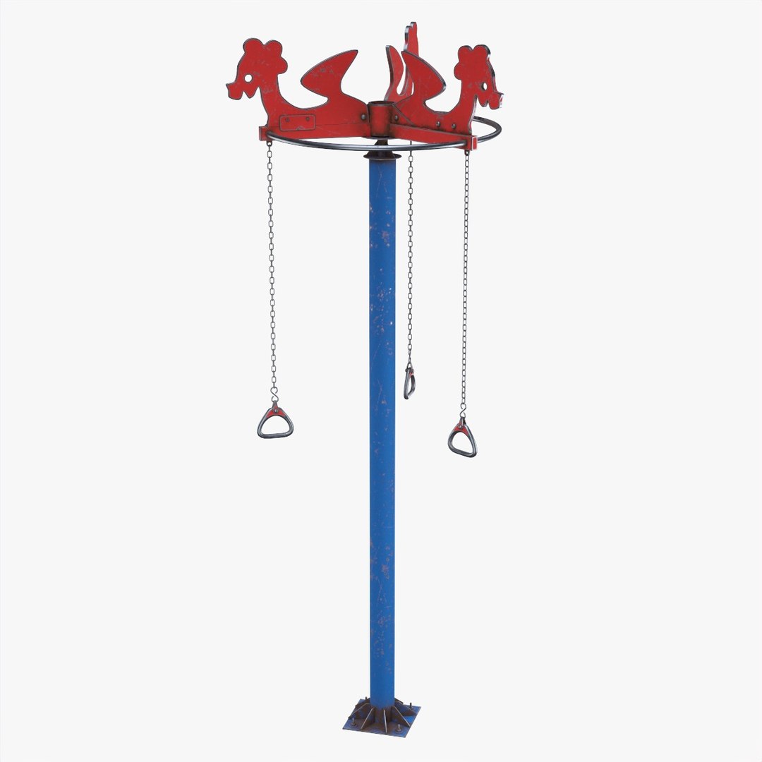 3D Pole rope swing model - TurboSquid 1877081