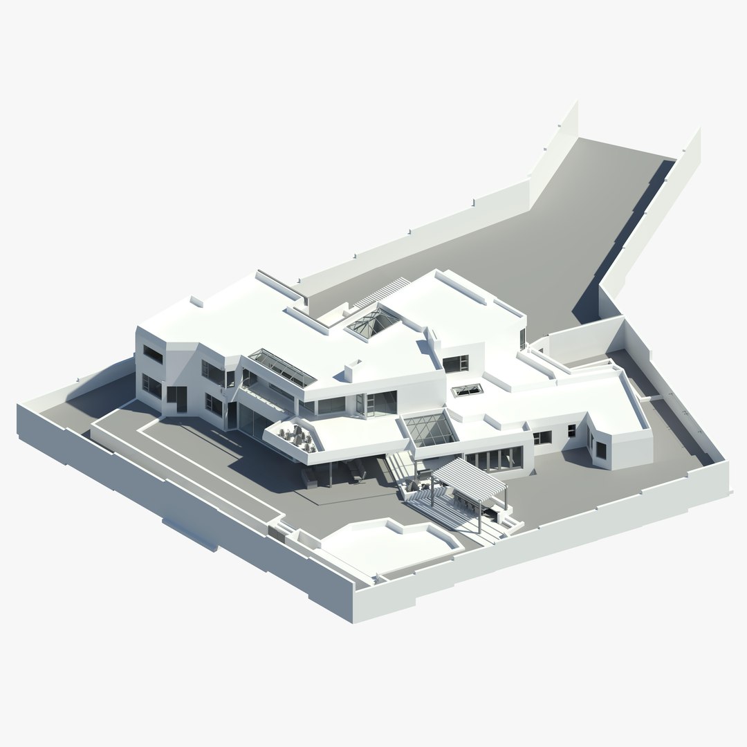 modelo 3d REVIT 2016 4 BEDROOM HOUSE - TurboSquid 1900620