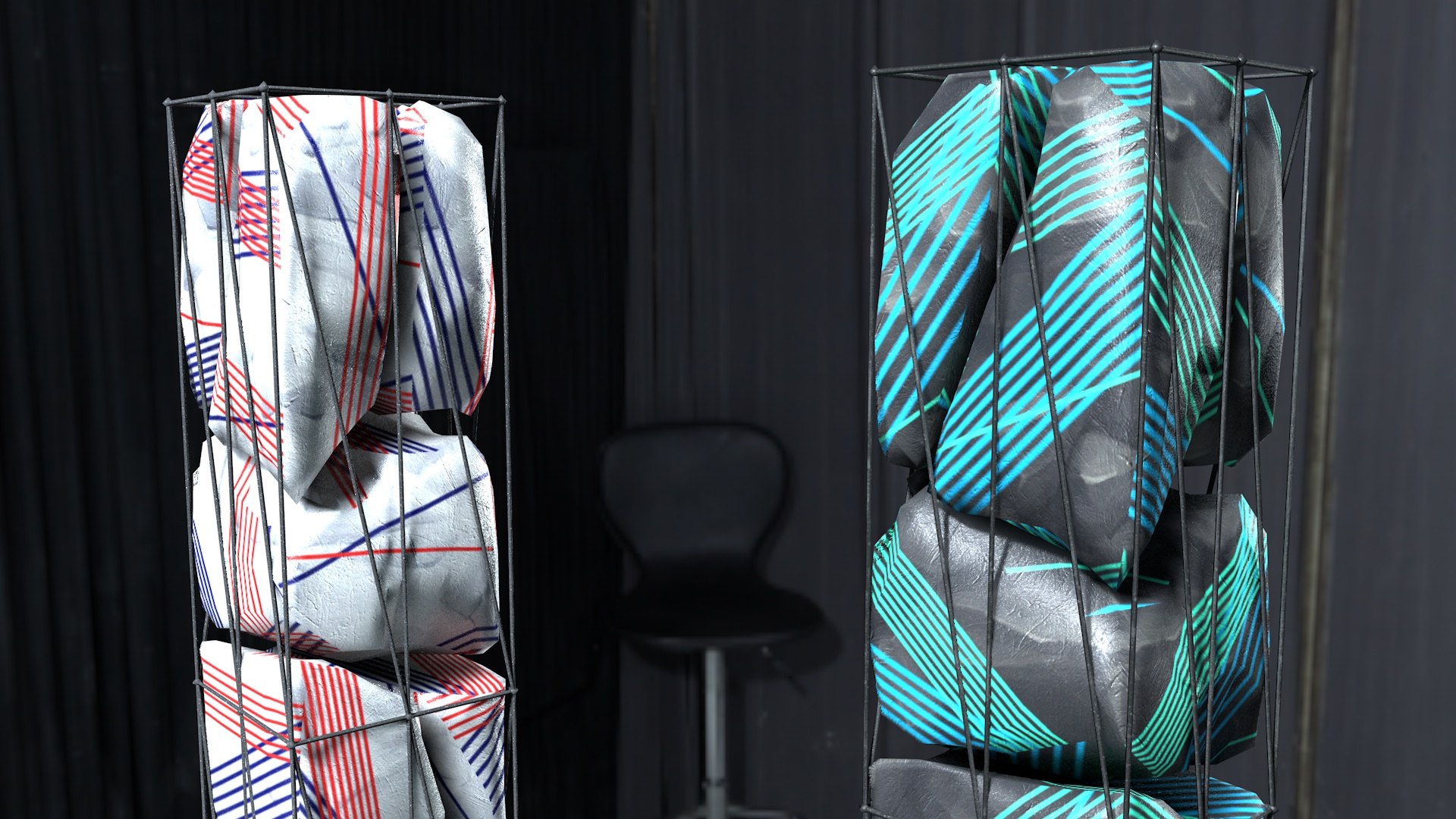 Rock Pillars 3D Model - TurboSquid 1557397