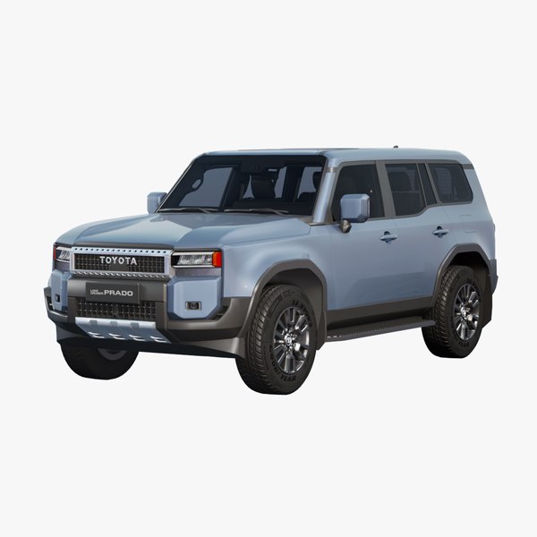 modelo 3d Toyota Land Cruiser Prado 2025 con interior - TurboSquid 2413442