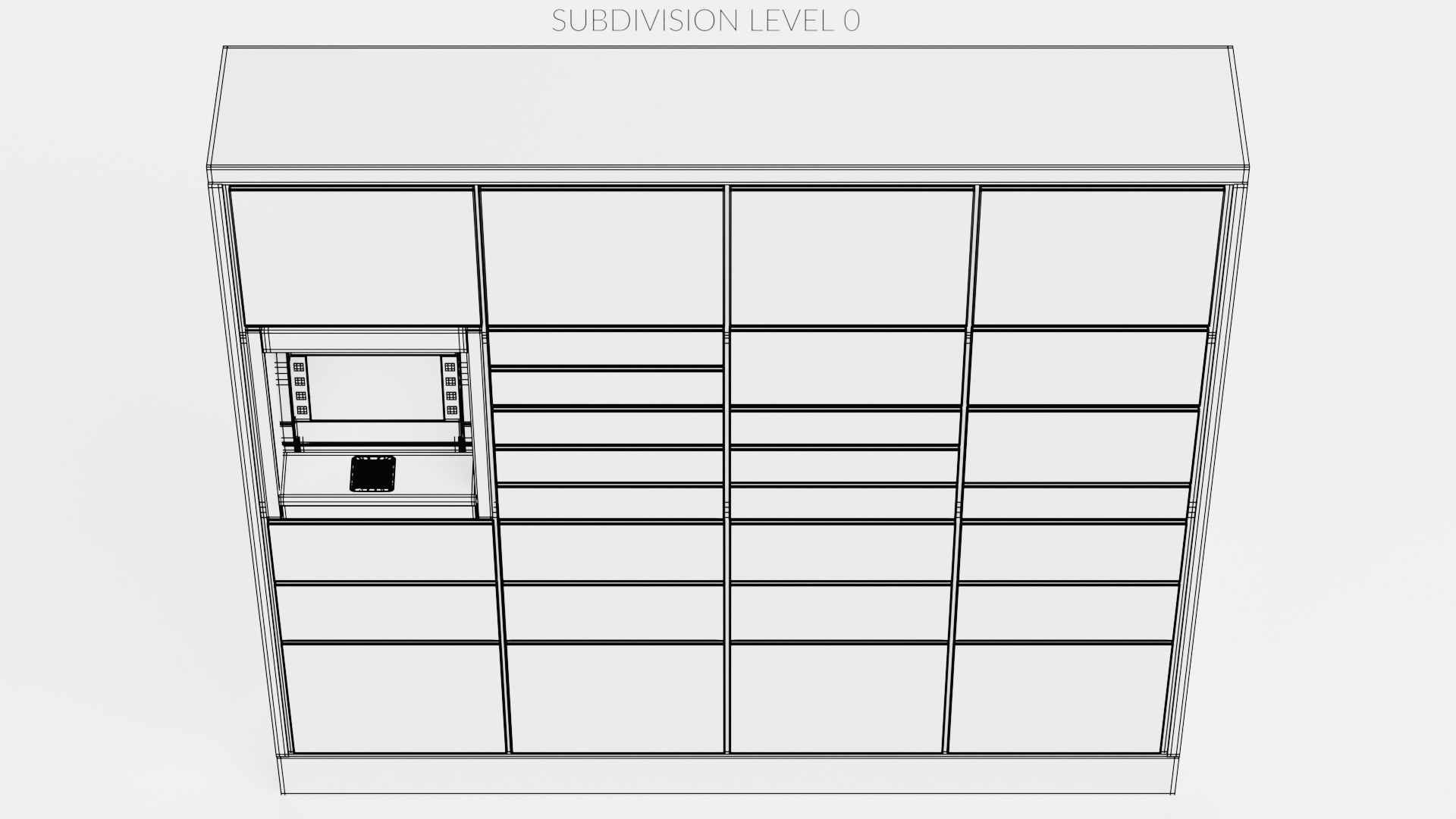 Parcel Lockers 3D Model - TurboSquid 2134682