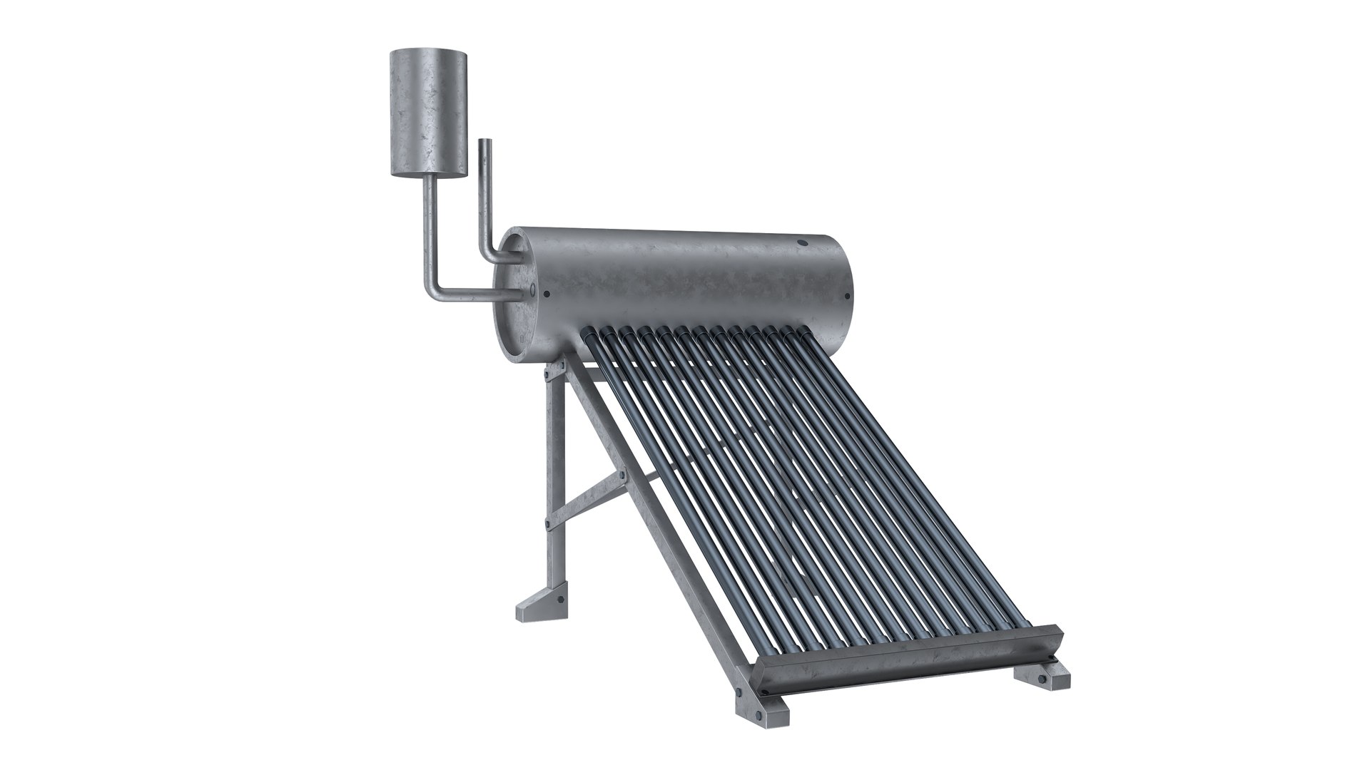 3D Solar Heater - TurboSquid 2210982