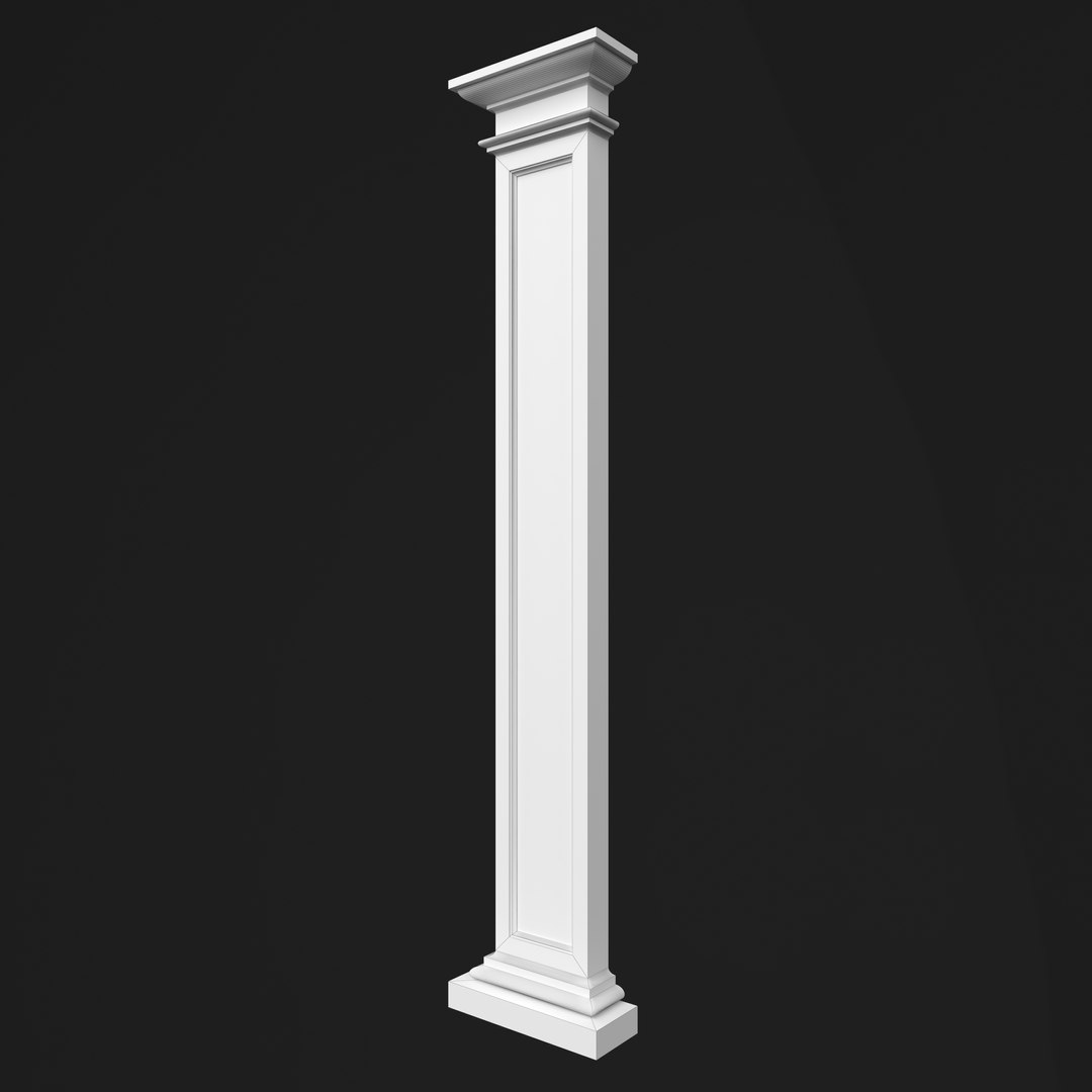 Column Decorative 16 3D - TurboSquid 2400639