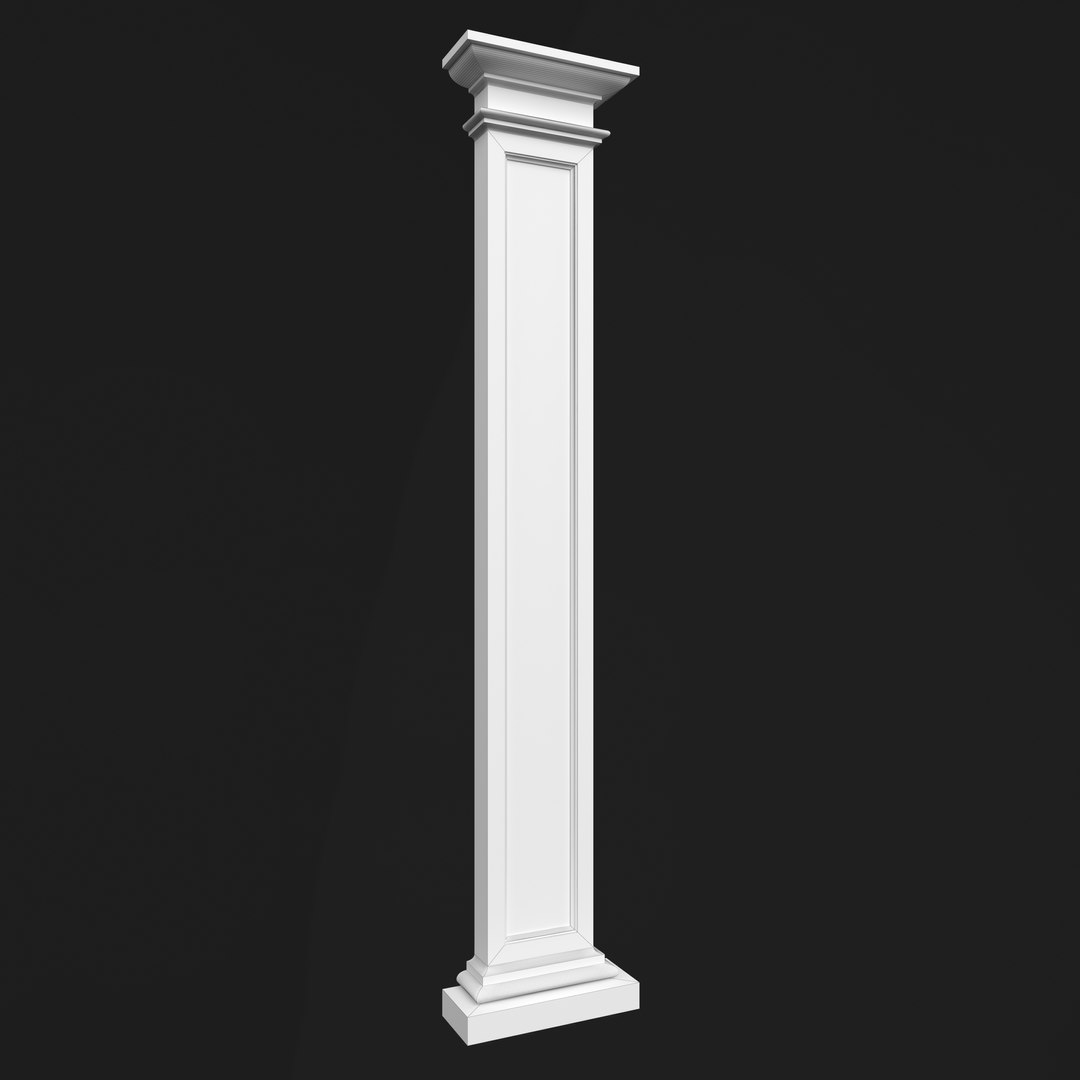 Column Decorative 16 3D - TurboSquid 2400639
