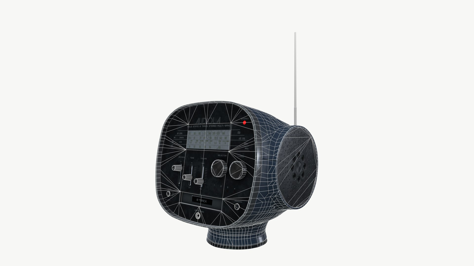 3D Retro TV - TurboSquid 2334214