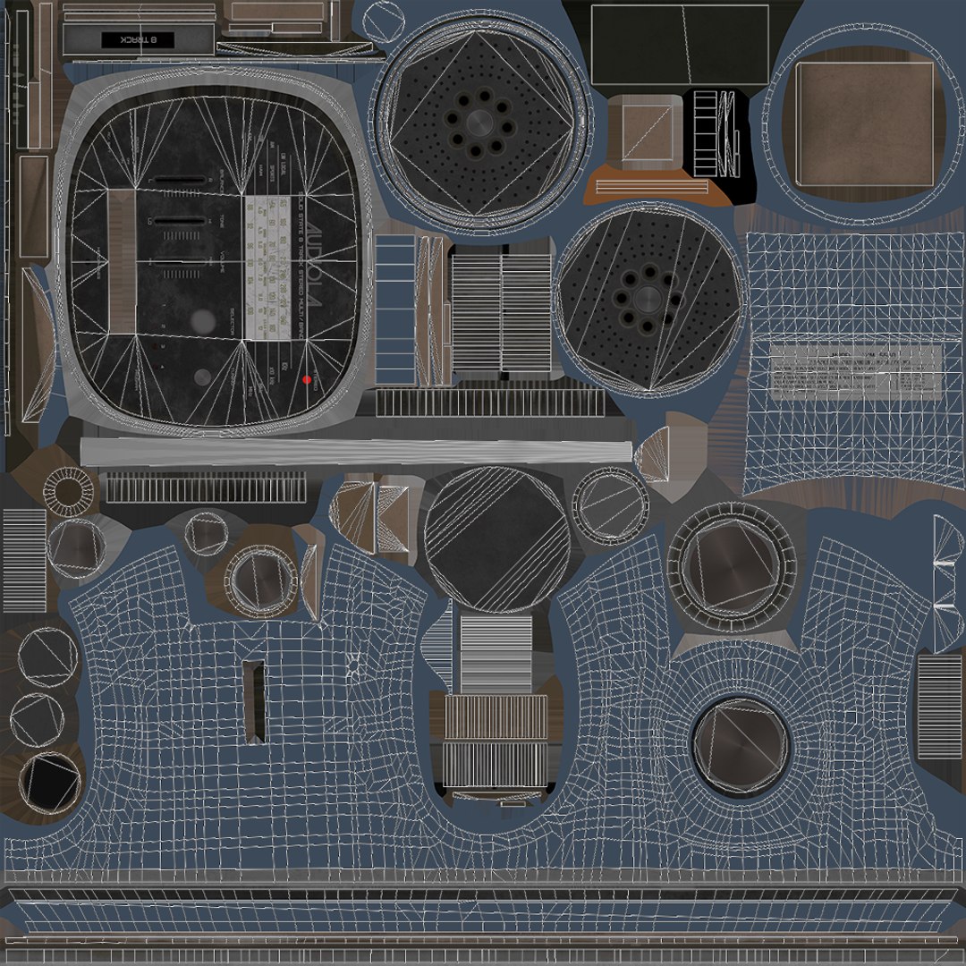 3D Retro TV - TurboSquid 2334214