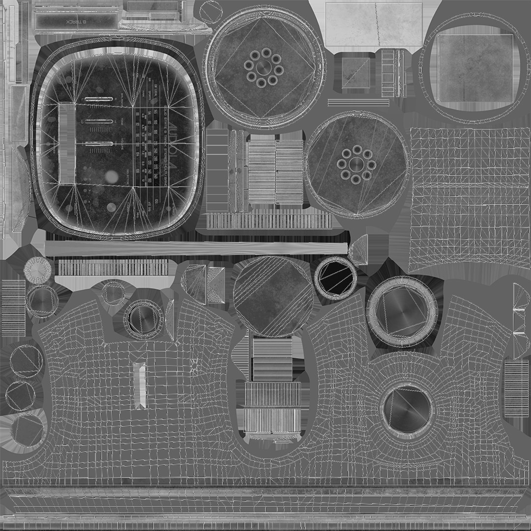 3D Retro TV - TurboSquid 2334214