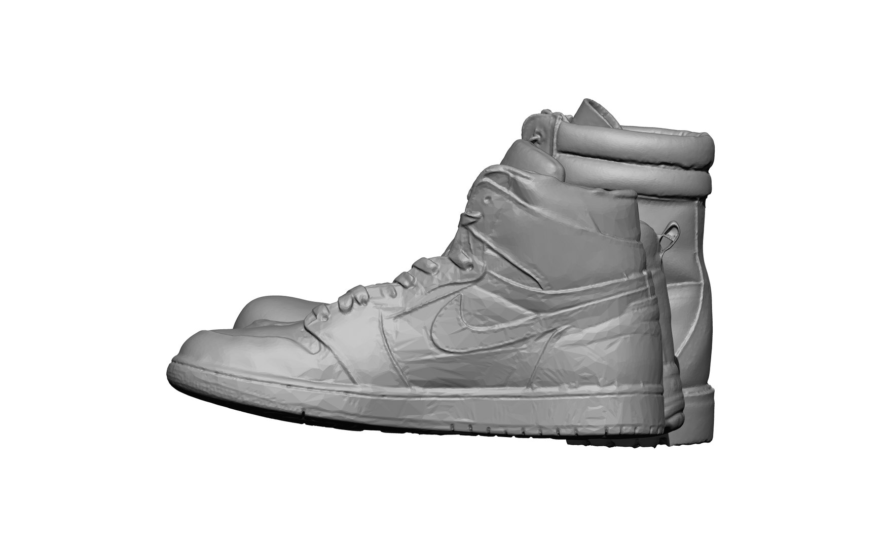 3D Boots Footwear Statue - TurboSquid 2243929