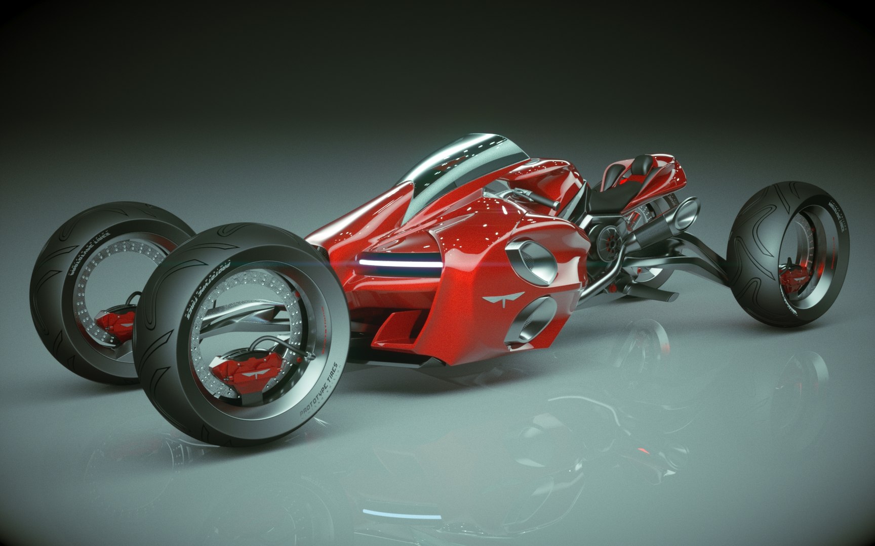3D T Concept Bike 09 5 in 1 Collection - TurboSquid 1966014