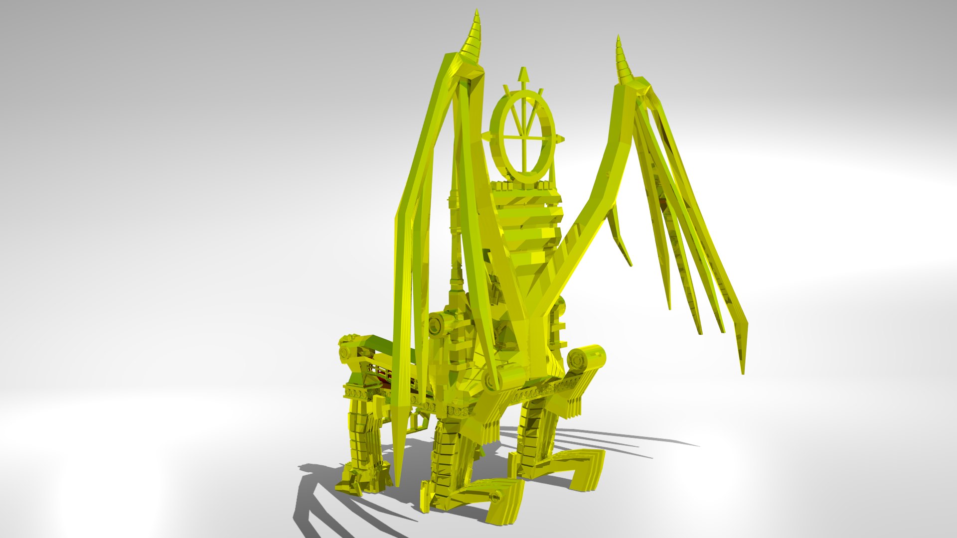 3d king throne model