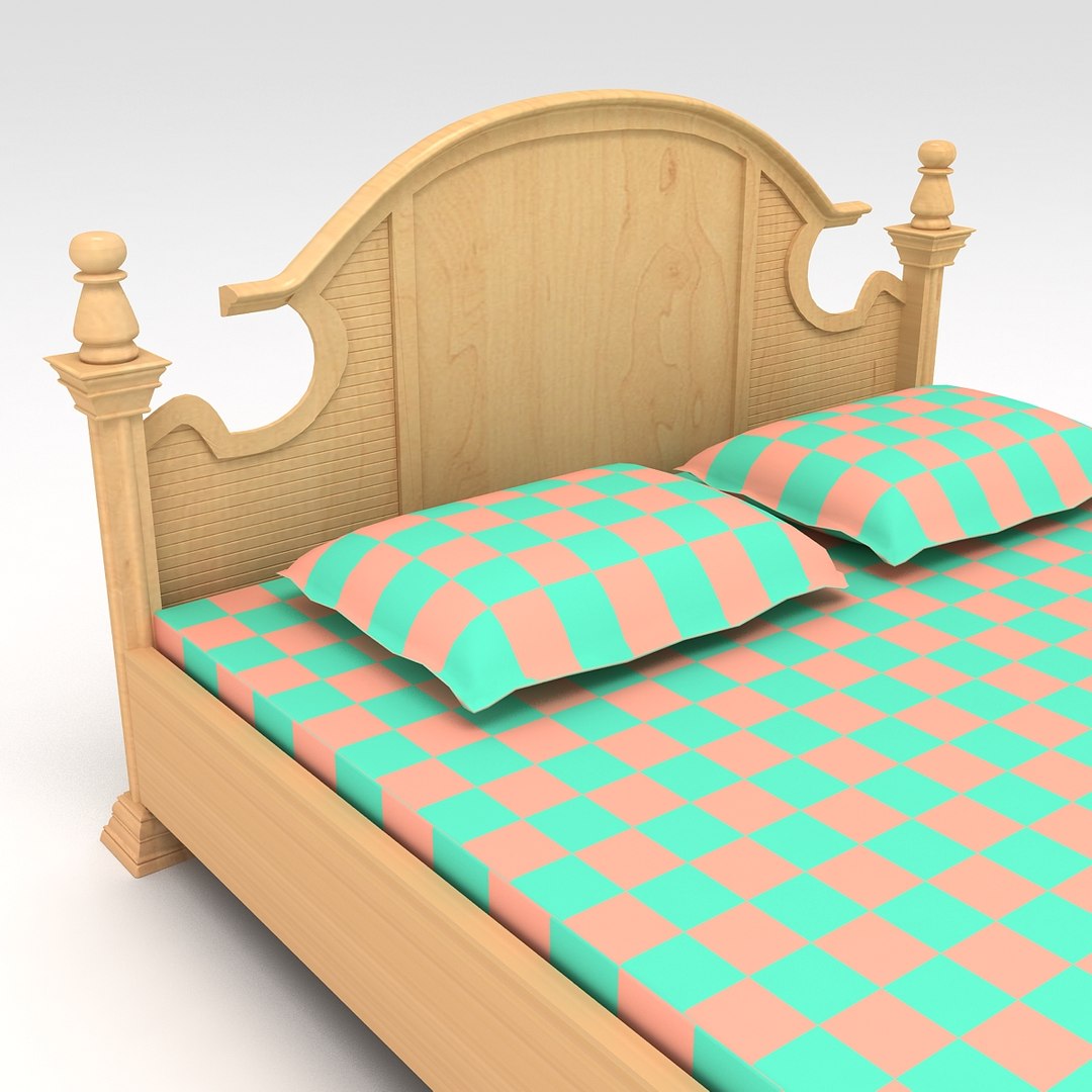 Cot Bed 3d 3ds