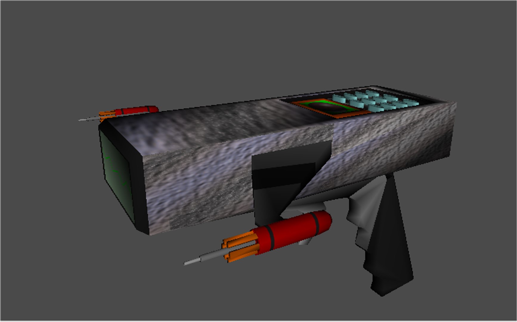 Pistol Toy Phaser 3d Model
