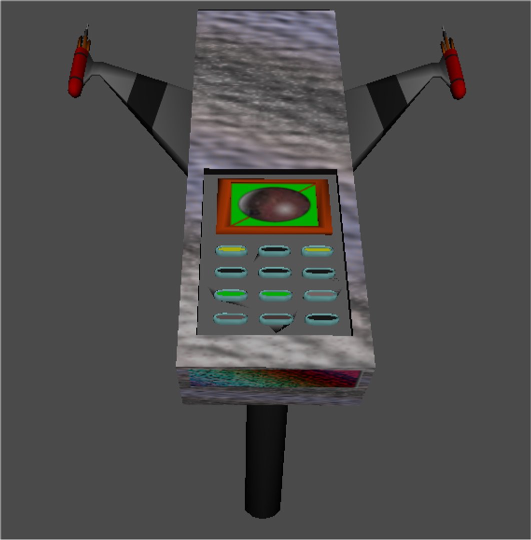 Pistol Toy Phaser 3d Model