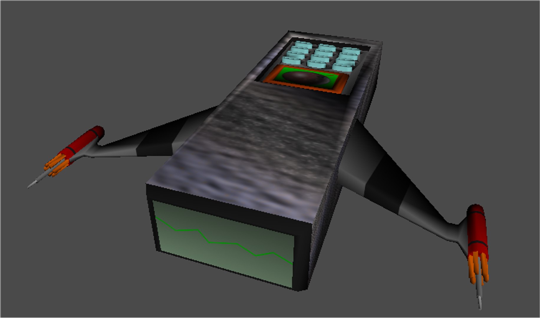 Pistol Toy Phaser 3d Model