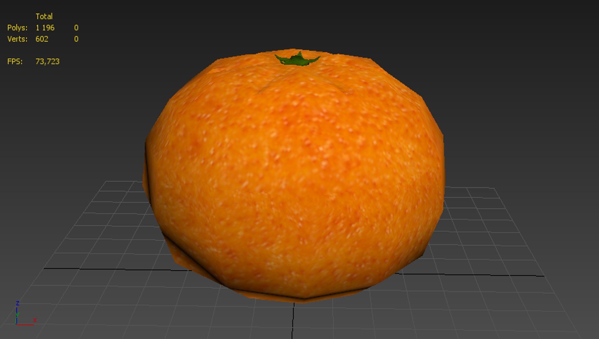3D Tangerine Model - TurboSquid 1879761