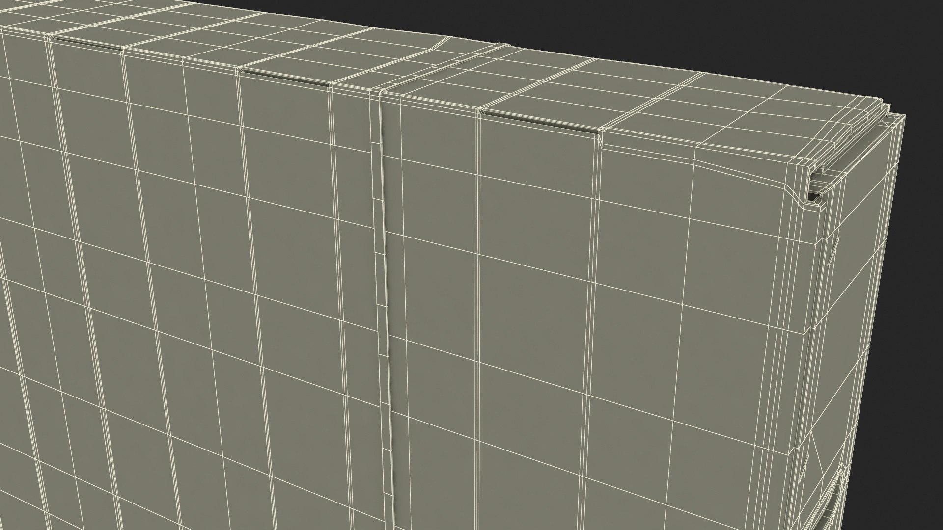 3D Cardboard Packaging Box 85 Inch TV model - TurboSquid 2127116