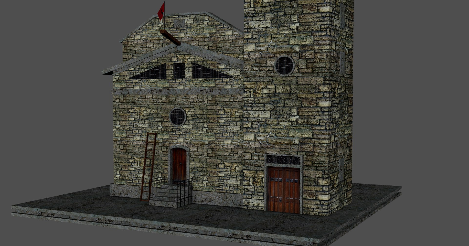 Fantasy Guard Tower 3D Model - TurboSquid 2031780