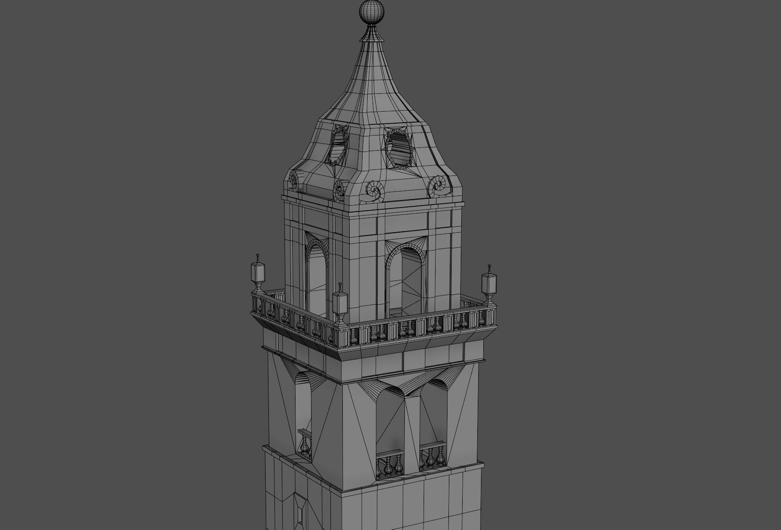 Fantasy Guard Tower 3D Model - TurboSquid 2031780