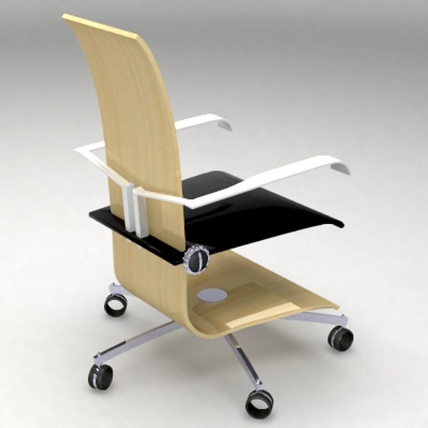3d original office chair model