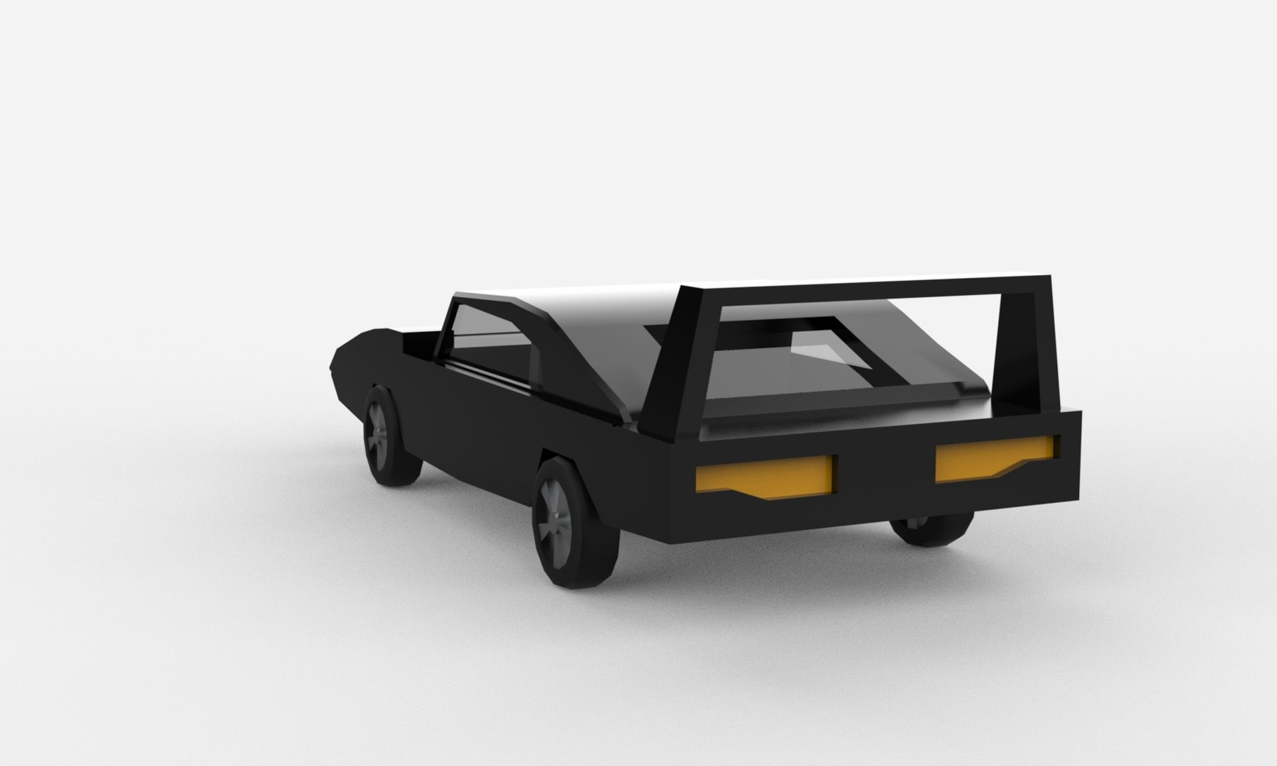 Dodge Low-poly 3D Model 3D - TurboSquid 2336924