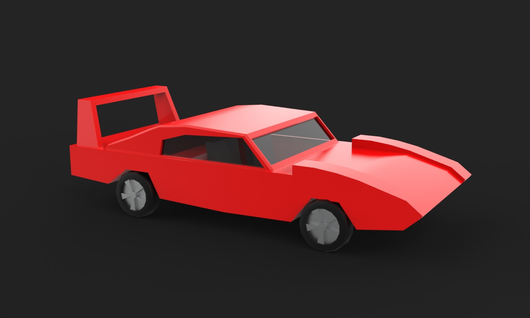 Dodge Low-poly 3D Model 3D - TurboSquid 2336924