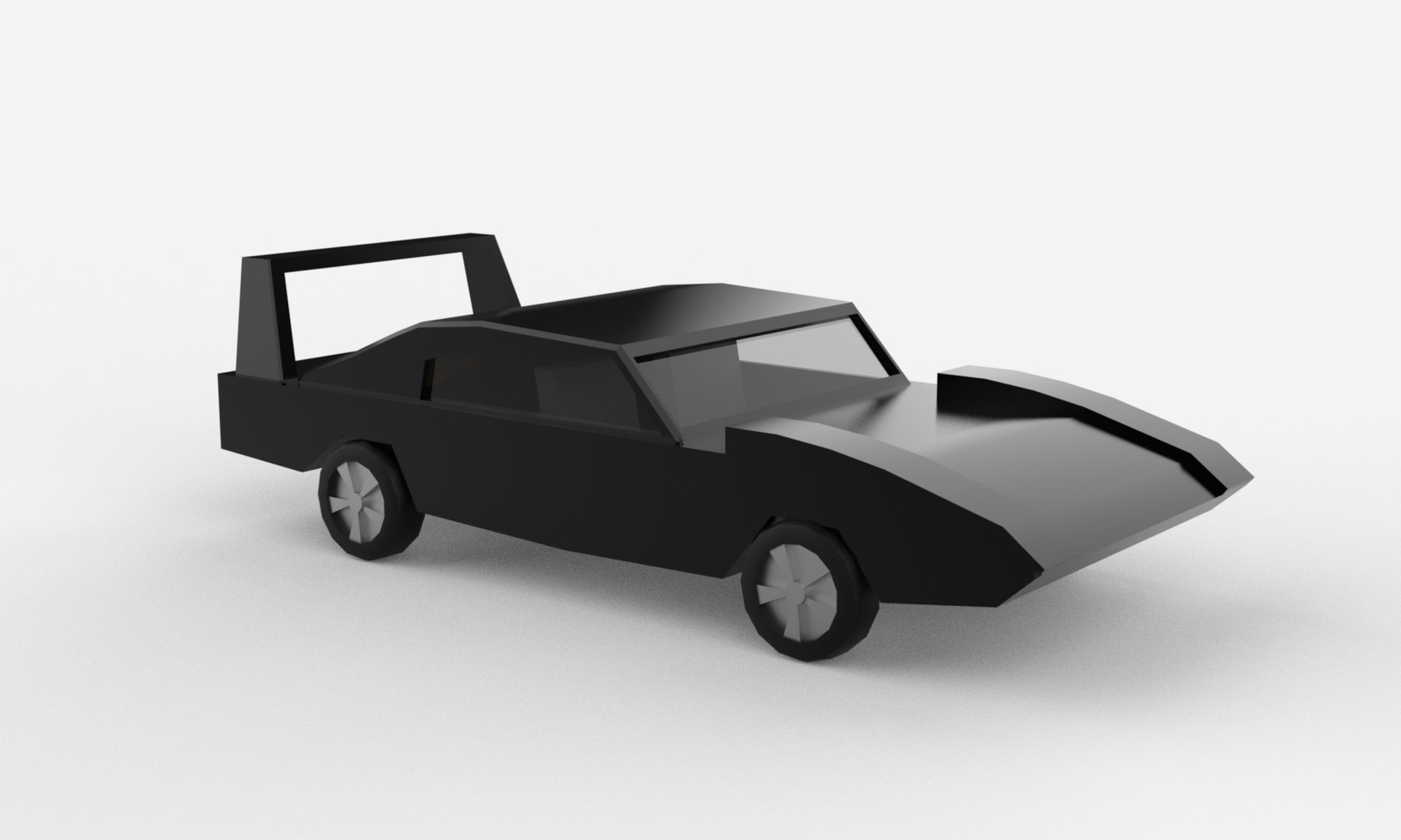Dodge Low-poly 3D Model 3D - TurboSquid 2336924