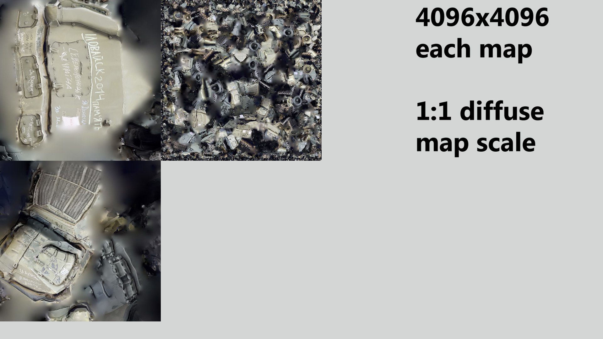 Destroyed 2S19 Msta 152 mm self-propelled howitzer M1990 Farm 3D - TurboSquid 2120872