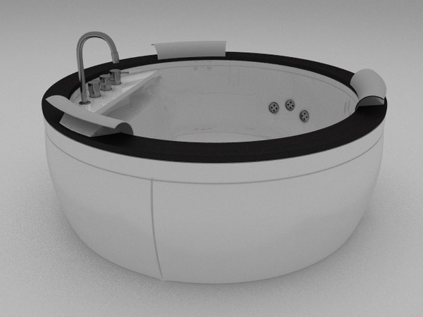 3d jacuzzi model