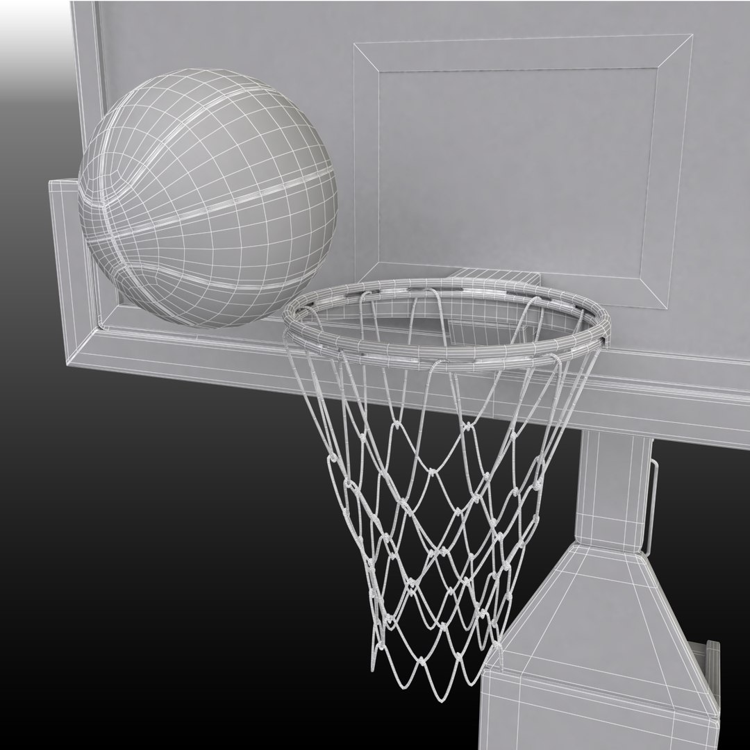 Basketball Hoop 3d Model