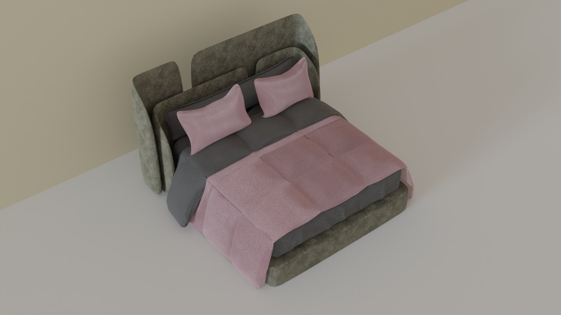 3D Modern bed - TurboSquid 2053278