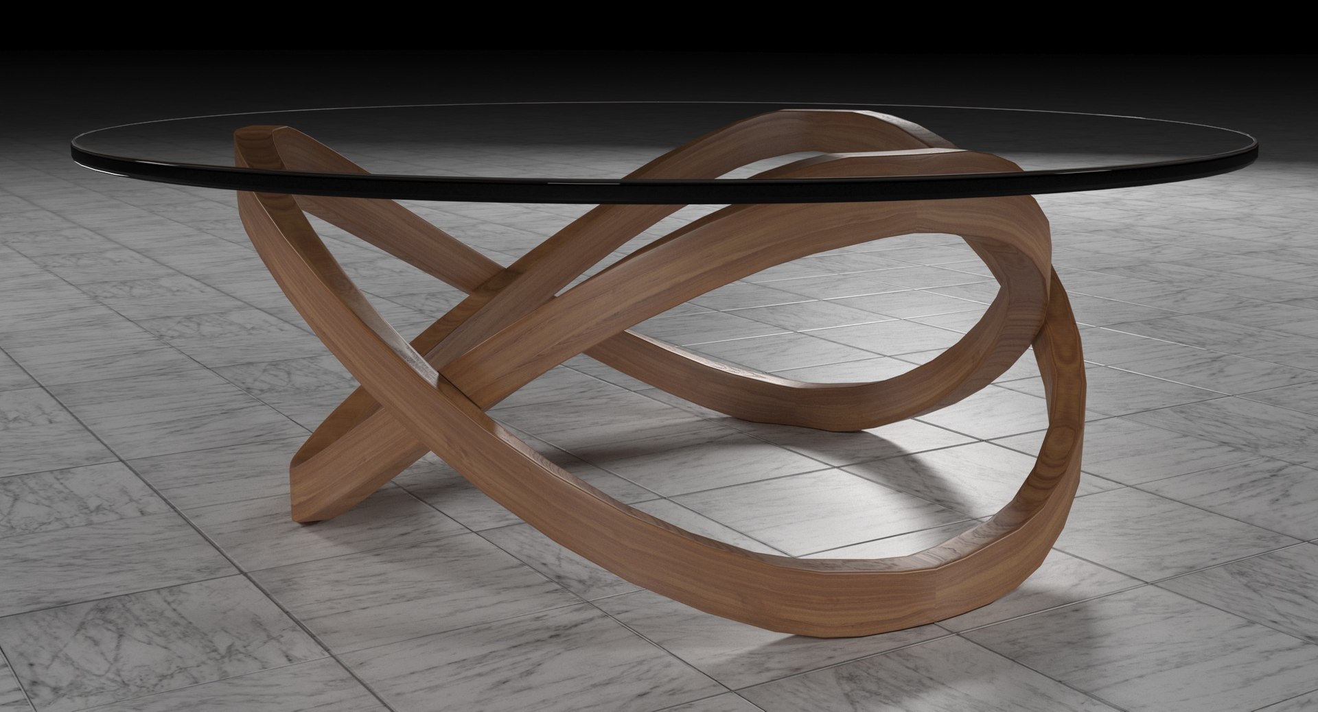 Minimalist Wooden Infinite Line 3D Model - TurboSquid 1511495